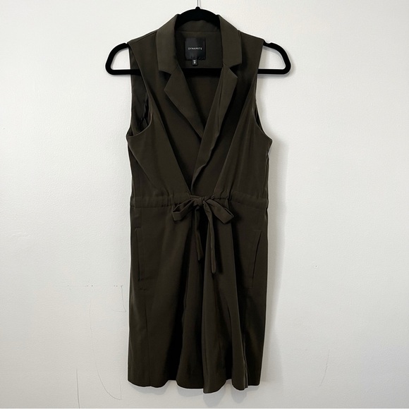 Dynamite | Dresses | Dynamite Olive Green Midi Cardigan | Poshmark
